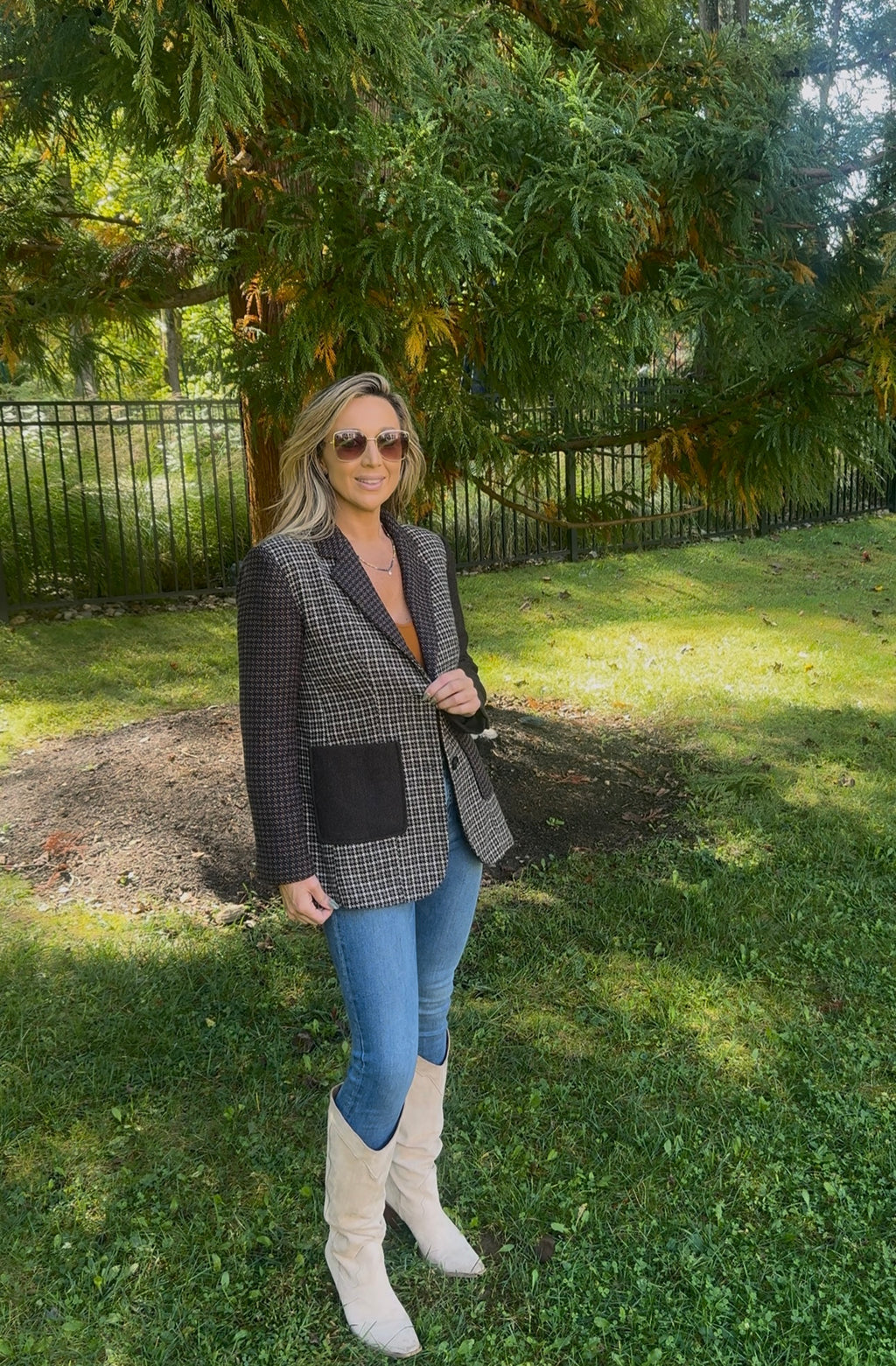 The Check Blazer – Dear Gigi
