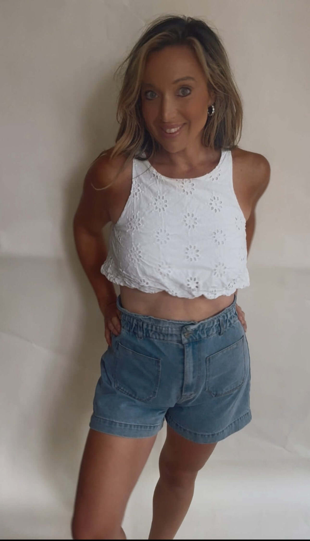 Paper Bag Jean Shorts – Dear Gigi