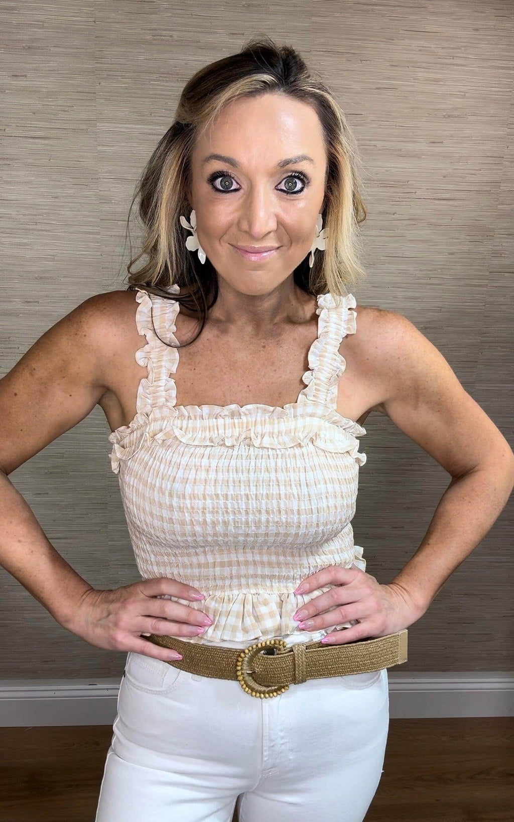 Ruffle Tank – Dear Gigi